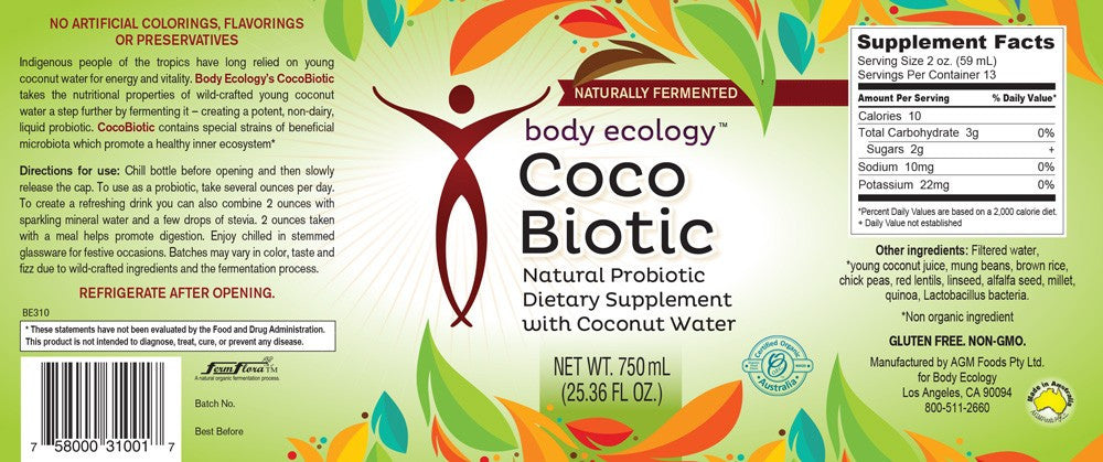 CocoBiotic - Super-healthy liquid probiotic supplement – Your Digestion